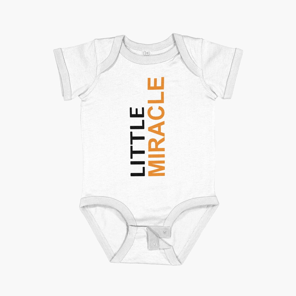 Luvly Little Miracle Short Sleeve Baby One-Piece, New Born, Baby Shower ...