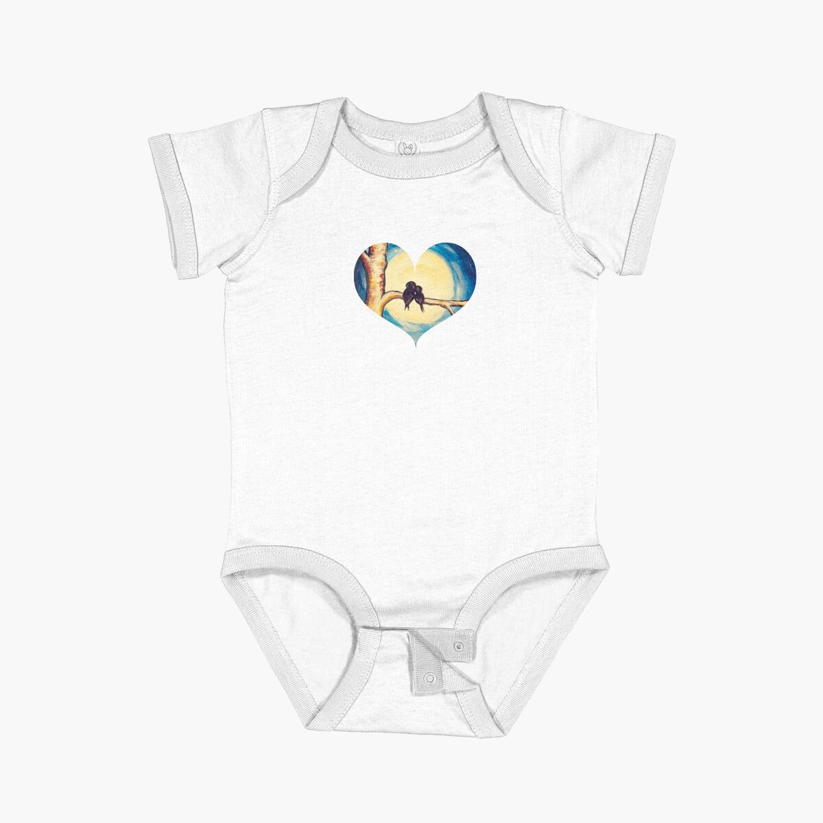 Luvly Love | Two Birds | Love | Moon | Heart Shape | Er | Acrylic ...