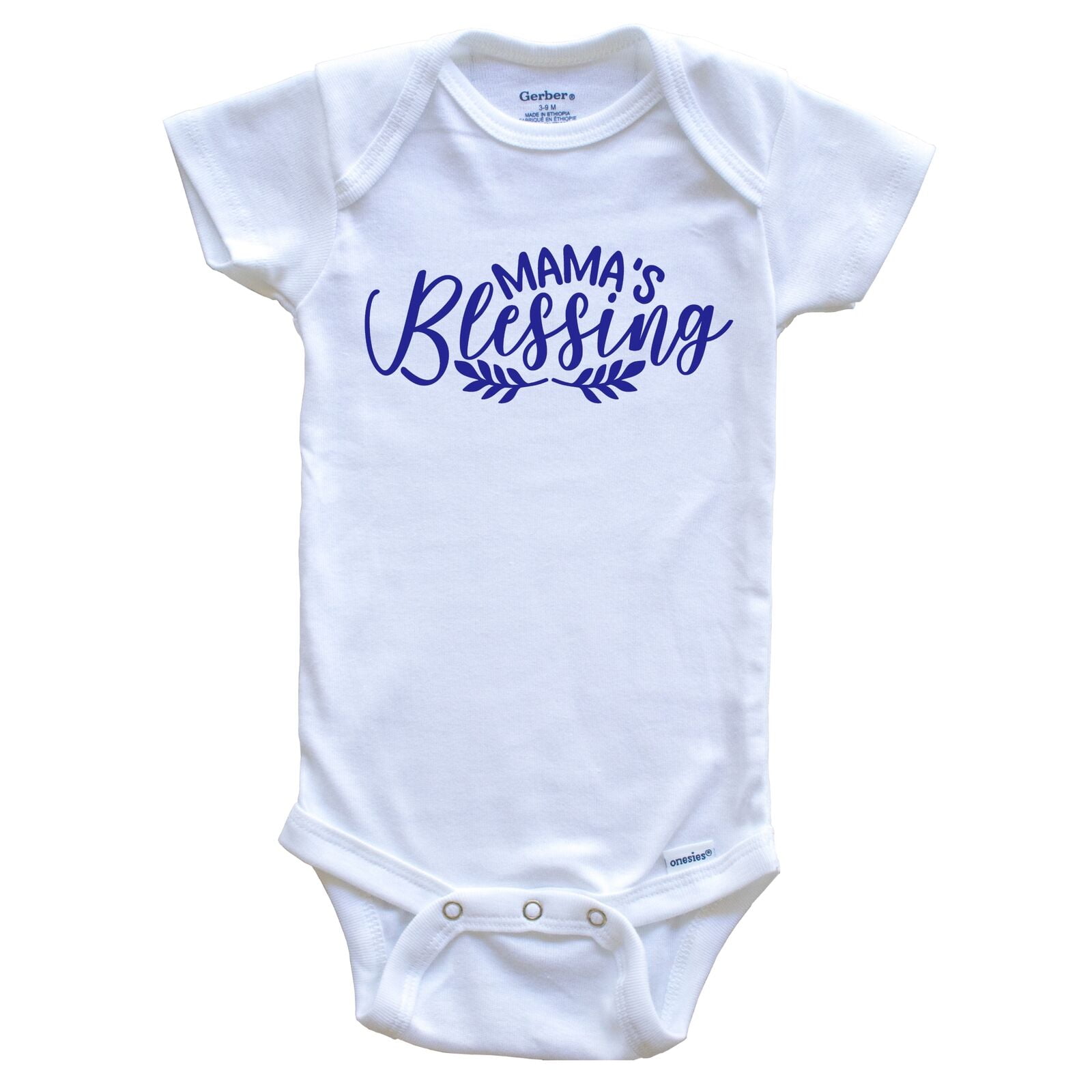 Luvly Mama'S Blessing Cute One Piece Baby Bodysuit, New Born, Baby ...