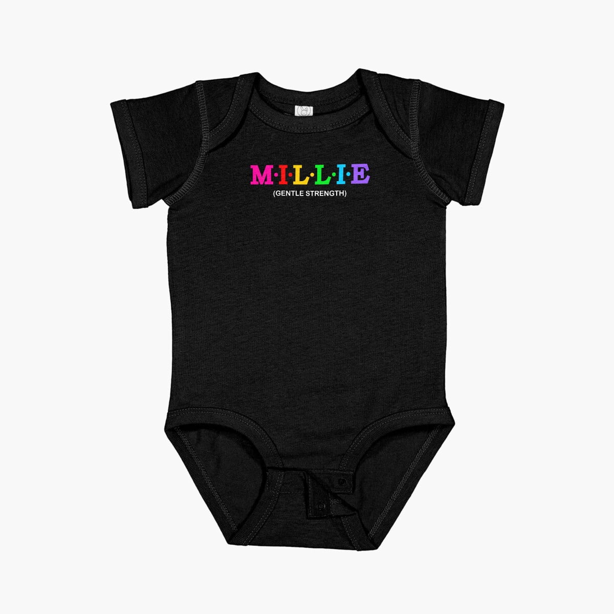 Luvly Millie - Gentle Strength. Short Sleeve Baby One-Piece, New Born ...