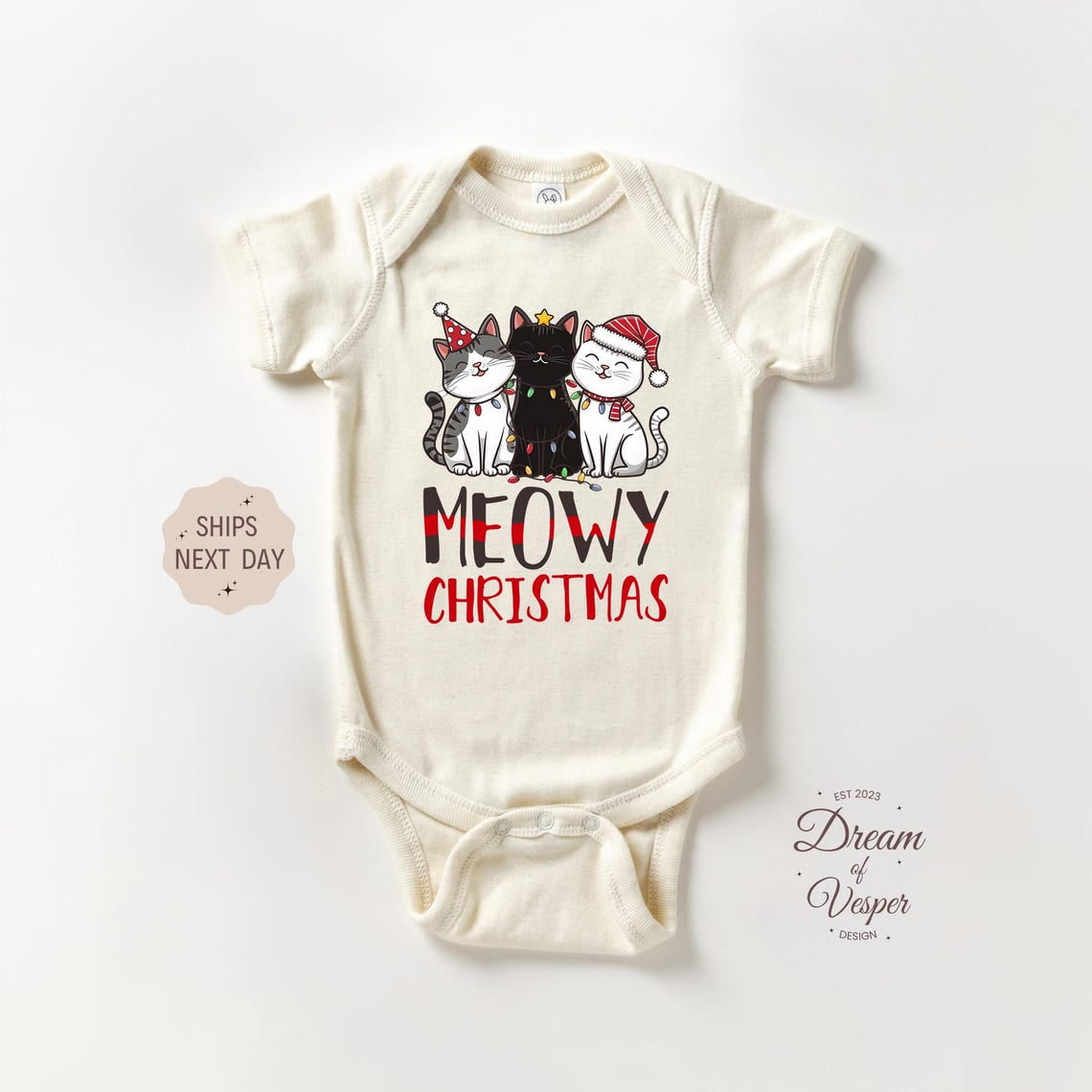 Luvly Moewy Baby - Cute Bodysuit - Kitty Cat Baby - Funny Baby ...