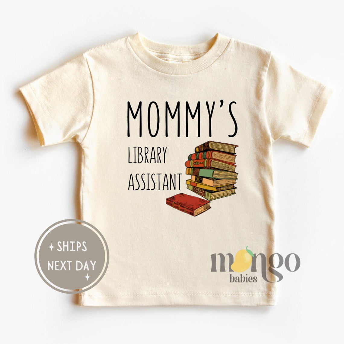 Luvly Mommy'S Library Assistant Cute Kids Tshirt Cute Newborn Outfit ...