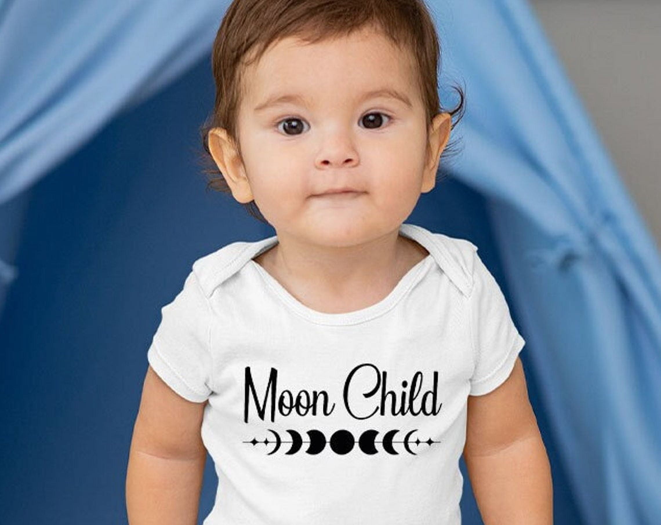 Luvly Moon Child Baby, Moon Onesies®, Cute Celestial Baby, Boho Moon ...