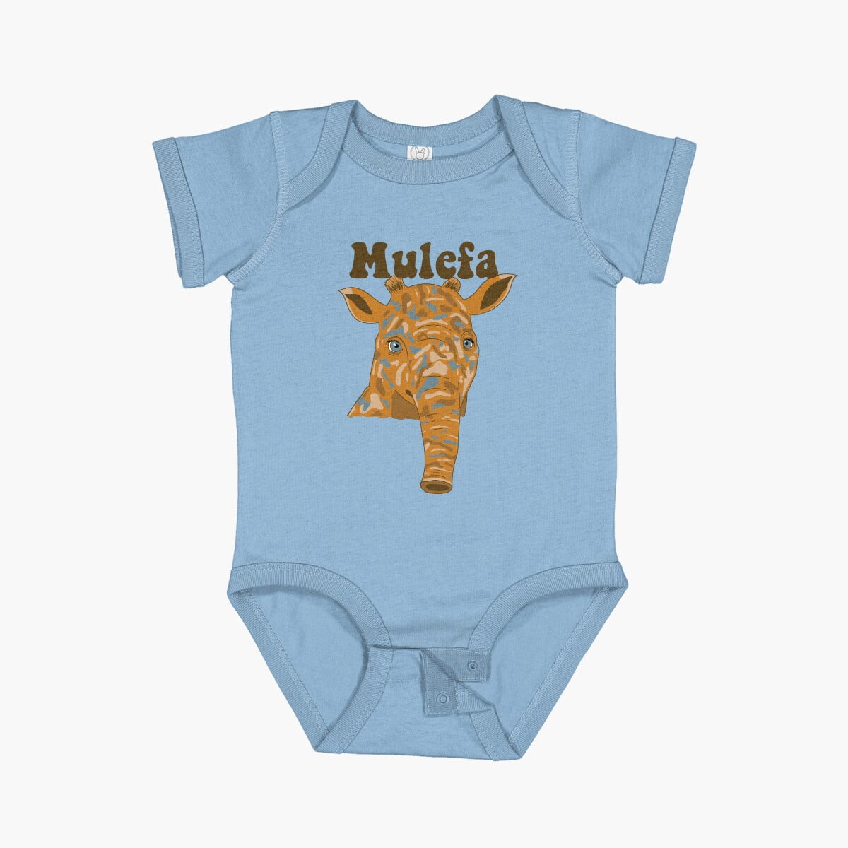 Luvly Mulefa His Dark Materials Short Sleeve Baby One-Piece, New Born ...