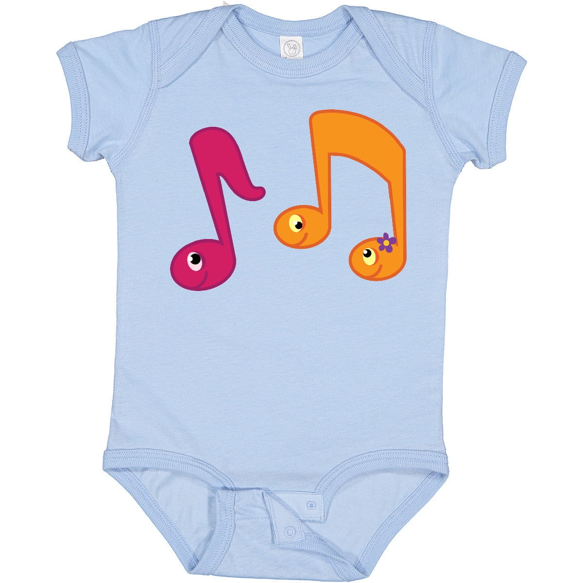 Luvly Music Notes Band Choir Musician Gift Baby Bodysuit Marching ...