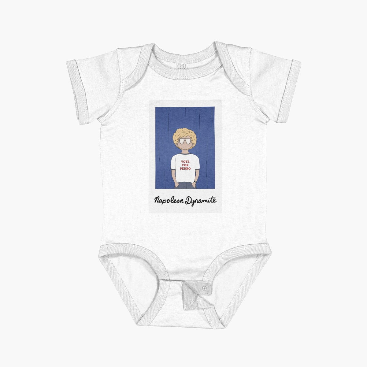 Luvly Napoleon Dynamite Short Sleeve Baby One-Piece, New Born, Baby ...