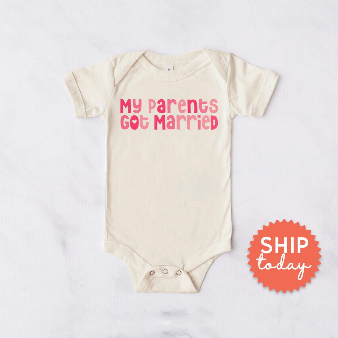 Luvly My Parents Got Married Toddler, Parental Union Toddler Wear, Just ...