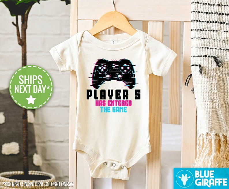 Luvly Player 5 Has Entered The Game Toddler Shirt, Player 5, Future ...