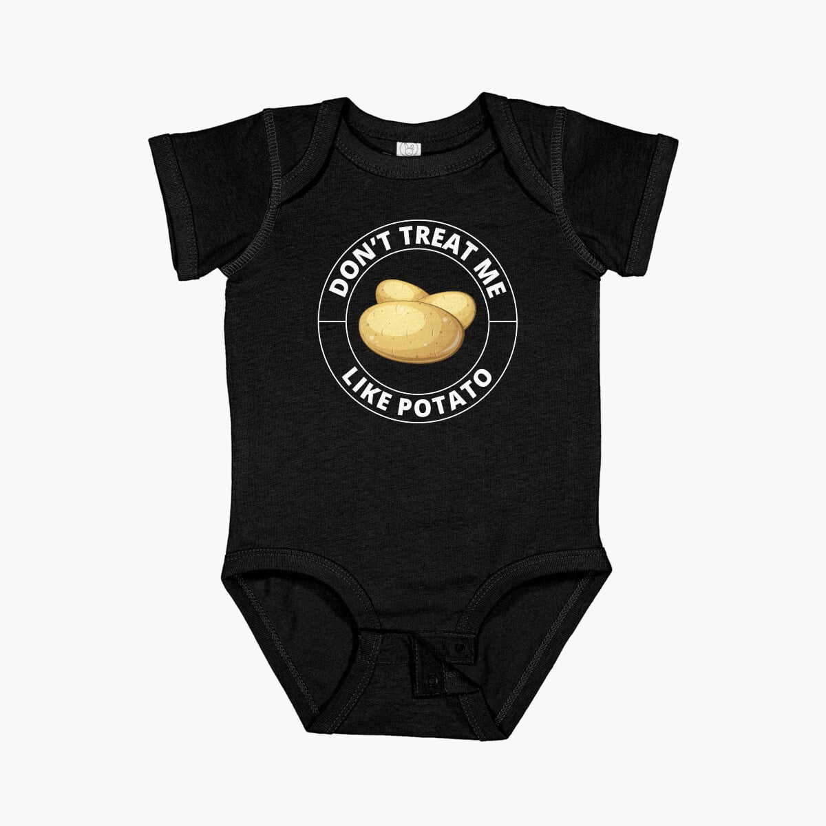 Luvly Potato Farmer Farming Farm Agriculture Funny Short Sleeve Baby ...