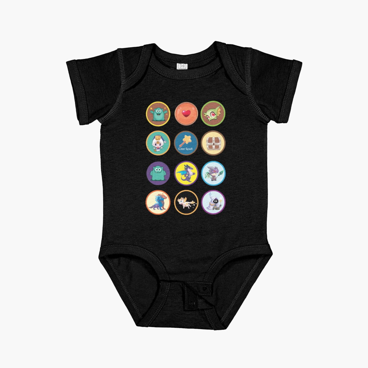 Luvly Prodigy Math Game Essential Short Sleeve Baby One-Piece, New Born ...