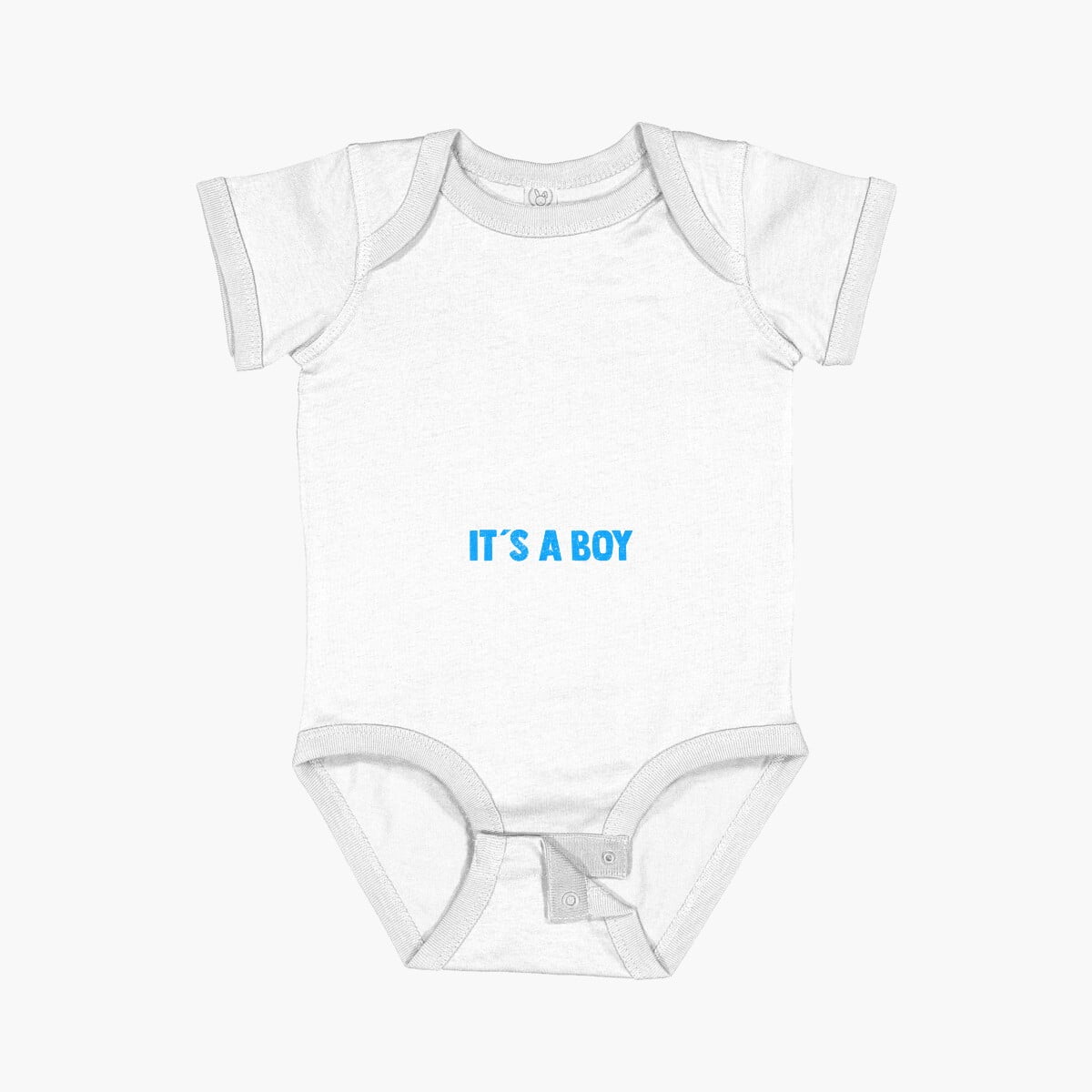 Luvly Proud New Dad Its A Boy Blue Baby Gender Reveal Fathers Day Short ...