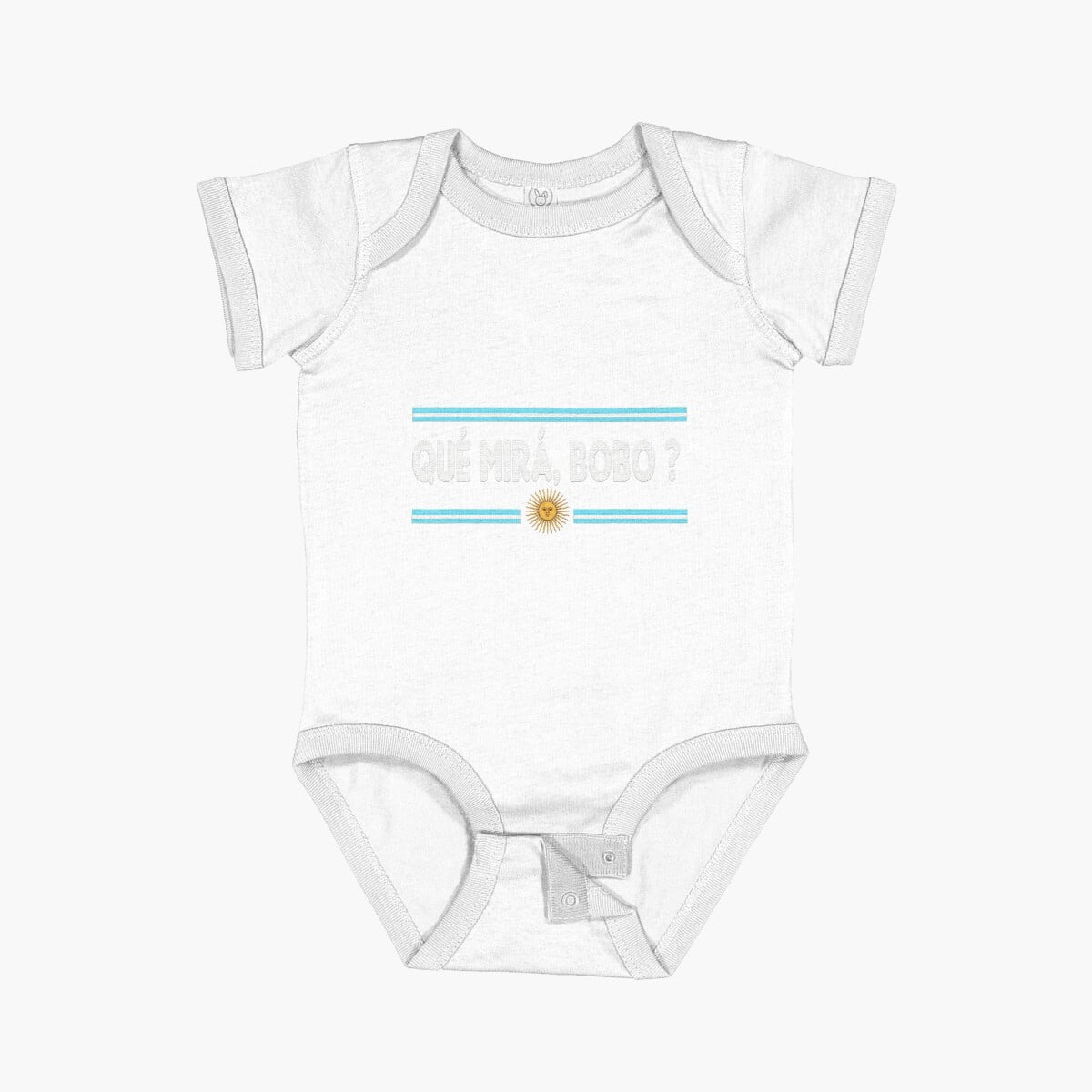 Luvly Qué Miras Bobo Tee Funny Saying Humor Qué Miras Bobo Short Sleeve ...