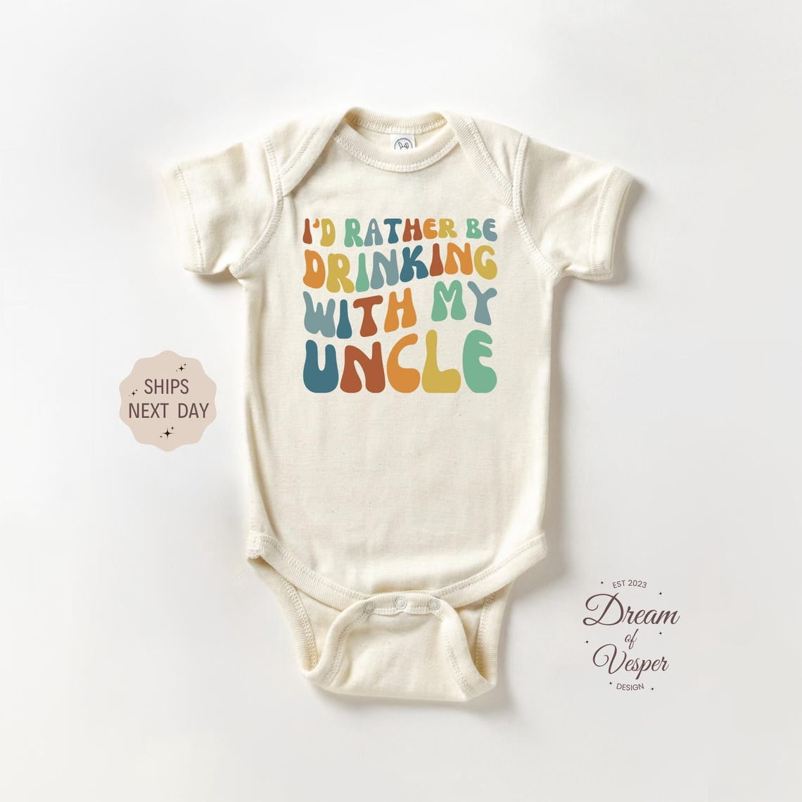 Luvly I'D Rather Be With My Uncle Baby, Retro Uncle Baby, Uncle ...