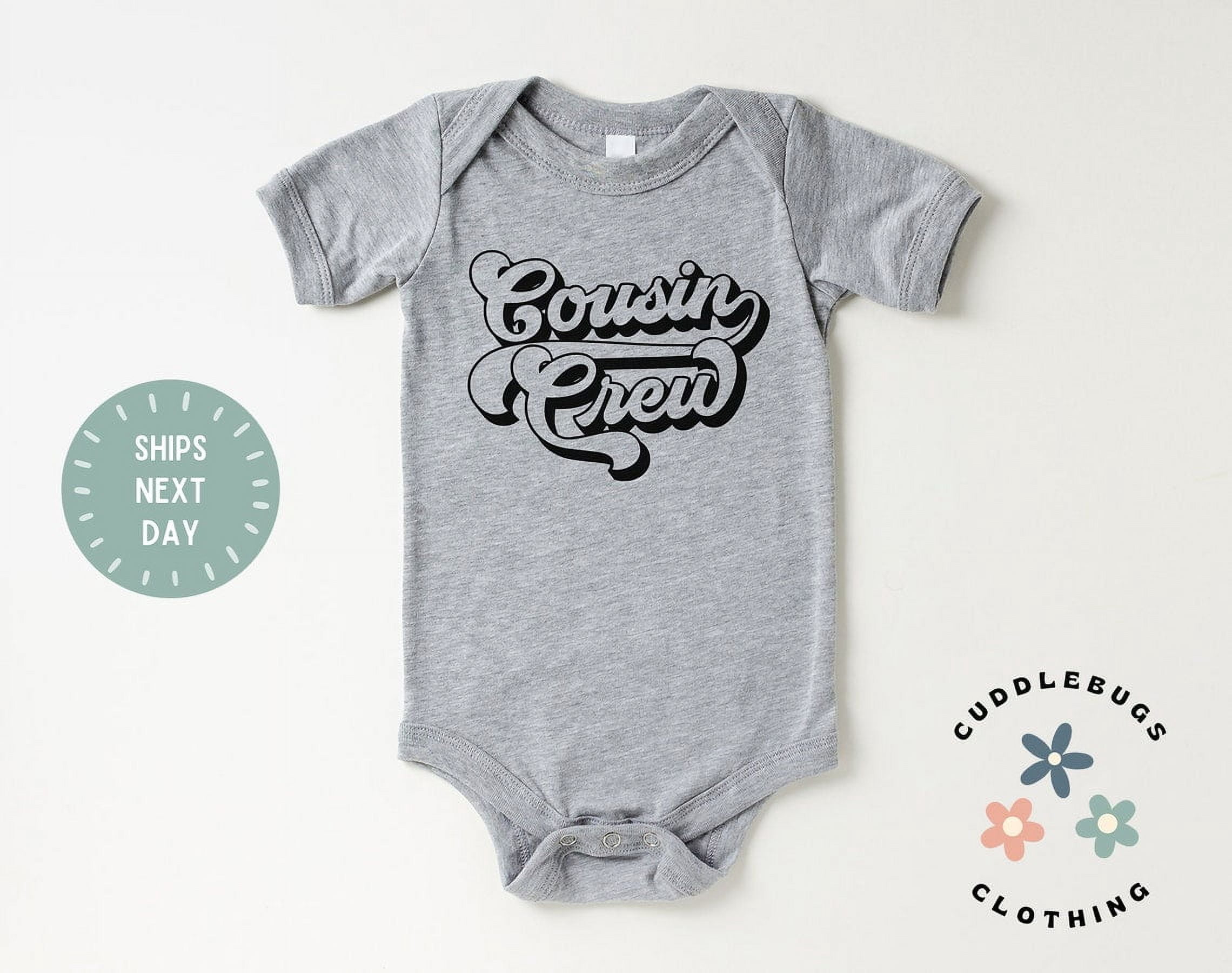 Luvly Retro Cousin Crew Onesies® Bodysuit - Cousin Tribe - Cousin Club ...