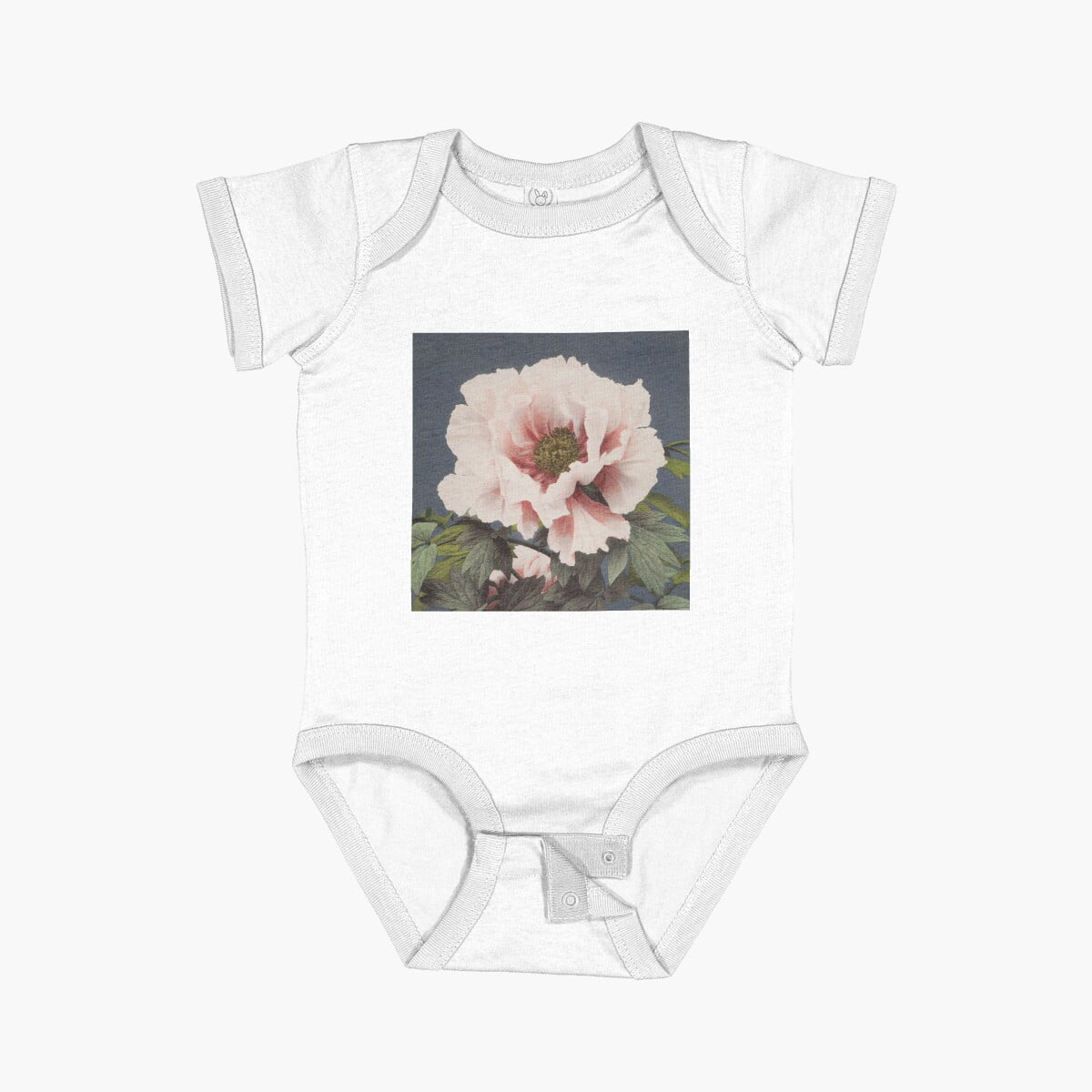 Luvly Retro Japanese Flower (1887–1897) By Ogawa Kazumasa Short Sleeve ...