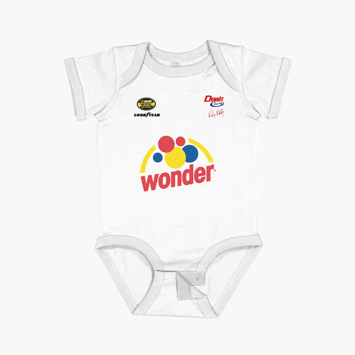 Luvly Ricky Bobby Talladega Nights Pit Crew Uniform Short Sleeve Baby ...