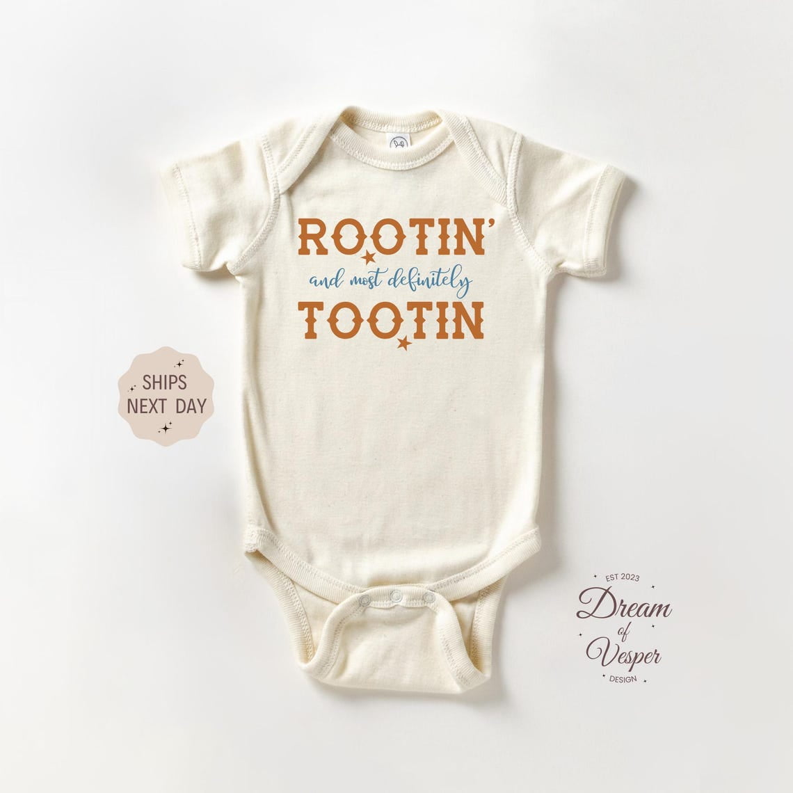 Luvly Rootin And Most Definitely Tootin Baby, Western Baby Bodysuit ...
