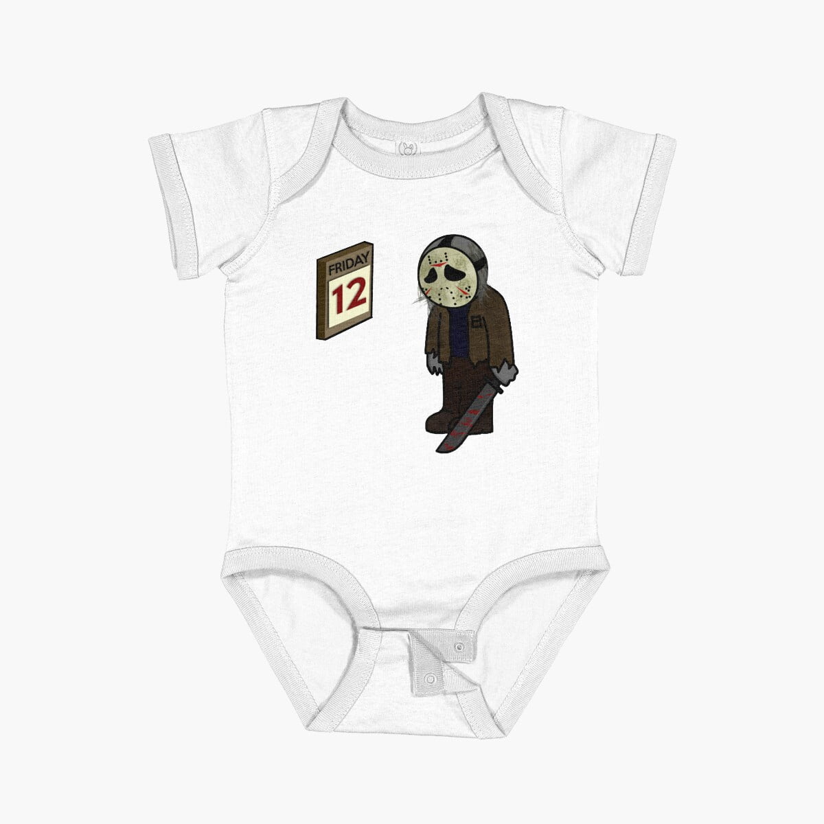 Luvly Sad Jason Short Sleeve Baby One-Piece, New Born, Baby Shower Gift ...