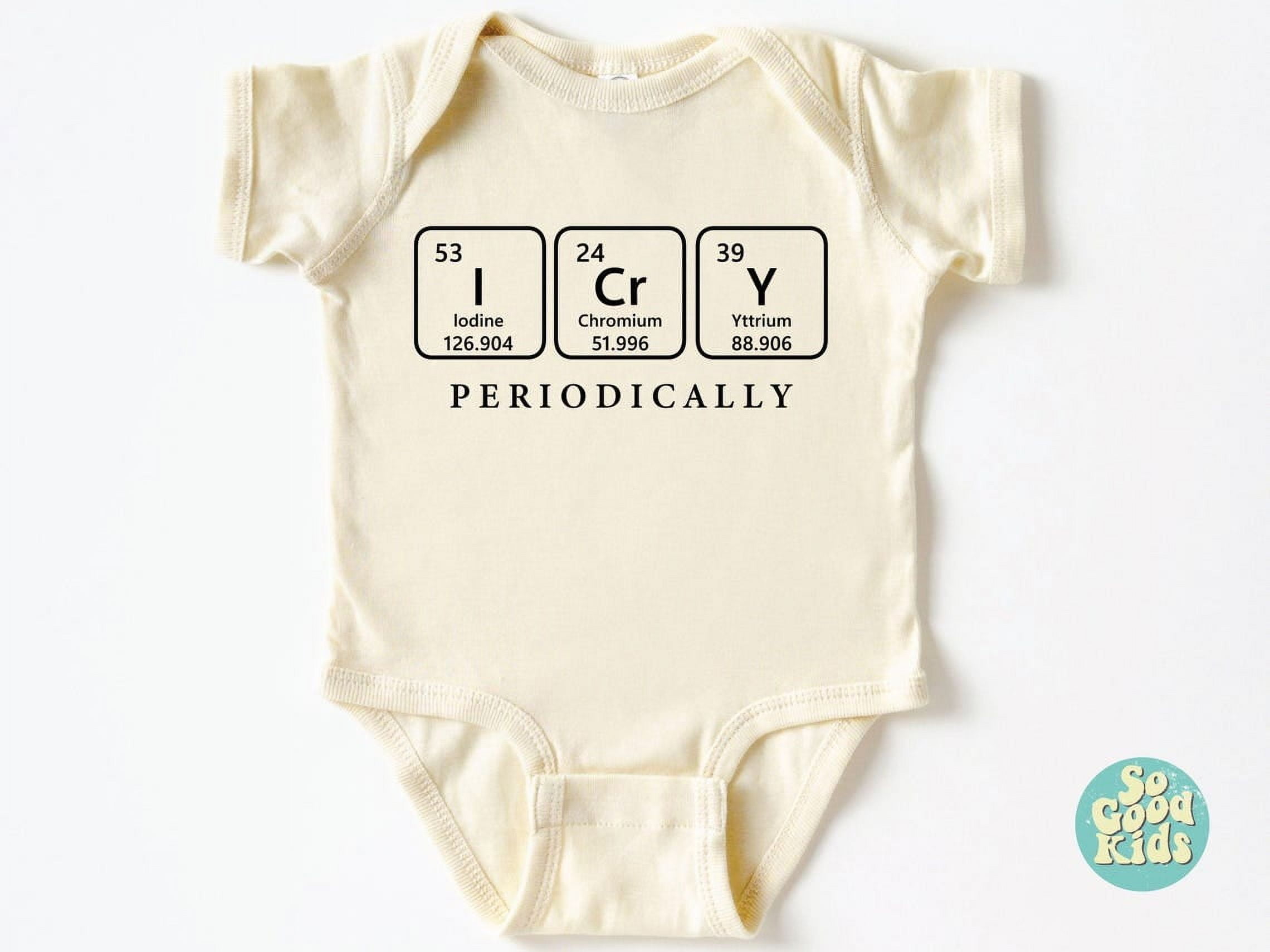Luvly Science Baby Bodysuit Baby, Science Clothes, Funny Saying T-Shirt ...