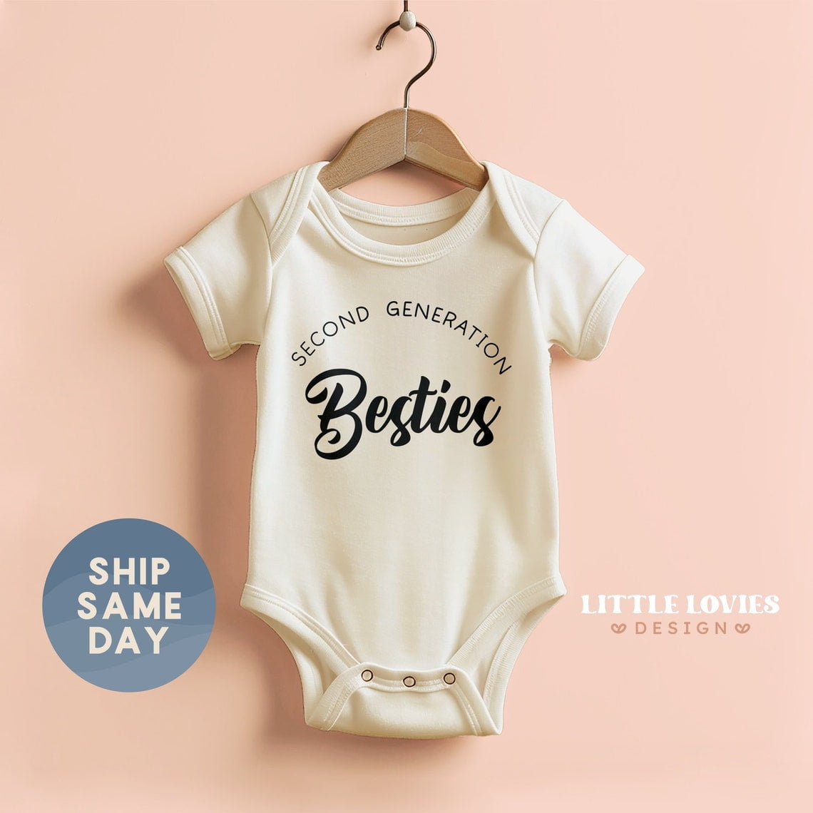 Luvly Second Generation Besties, Best Friends Outfits For Baby, Baby Besties Matching Outfit ...