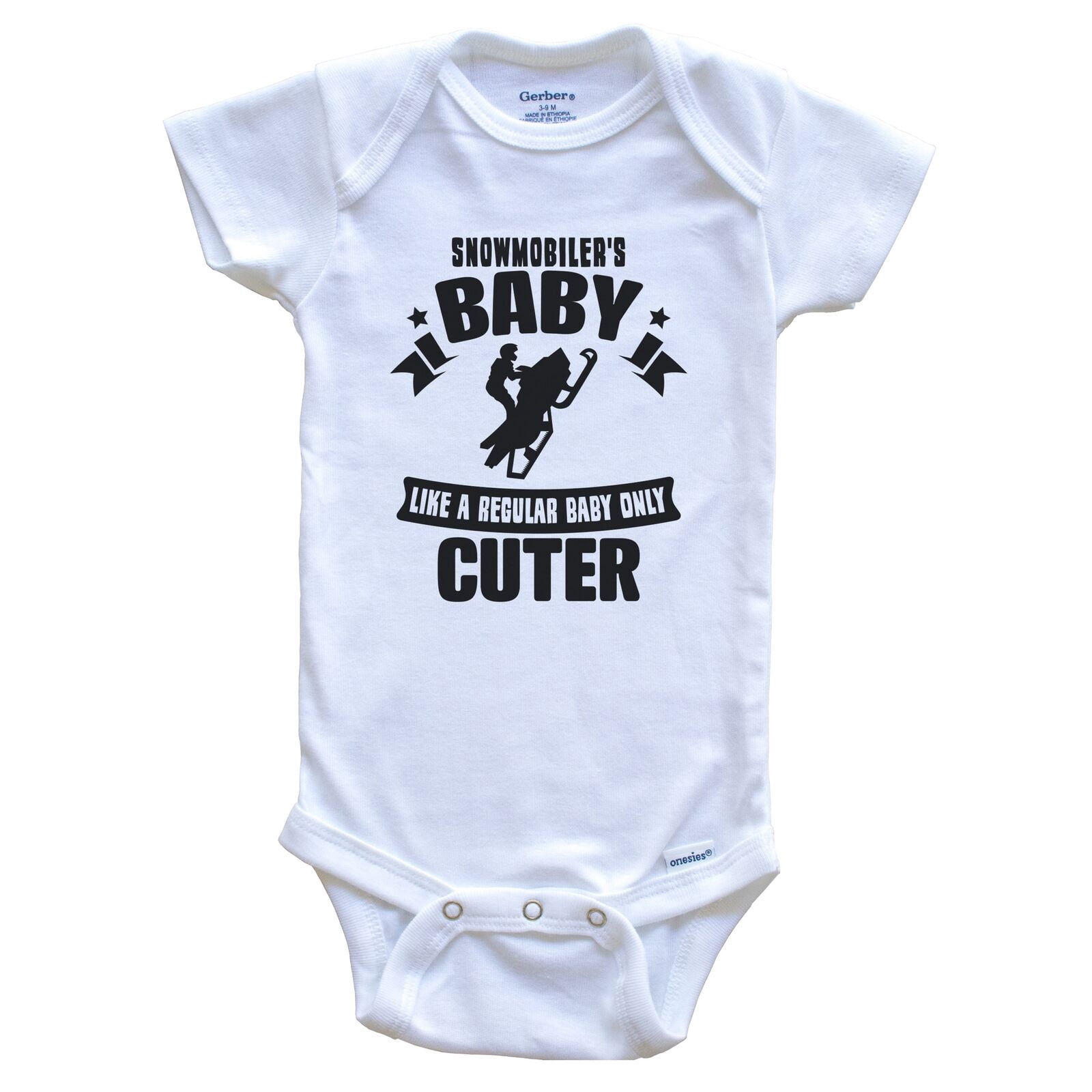 Luvly Snowmobiler'S Baby Like A Regular Baby Only Cuter Funny ...