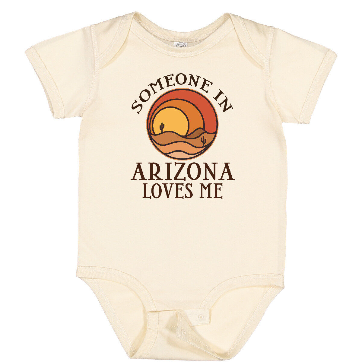 Luvly Someone In Arizona Loves Me Baby Bodysuit Native Apparel One ...