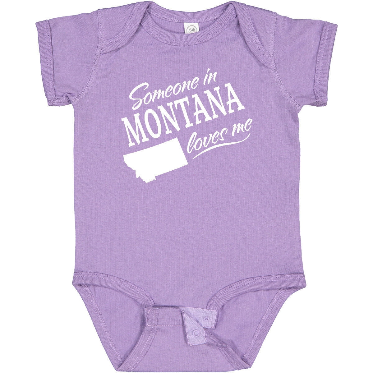 Luvly Someone In Montana Loves Me Baby Bodysuit Home Family ...