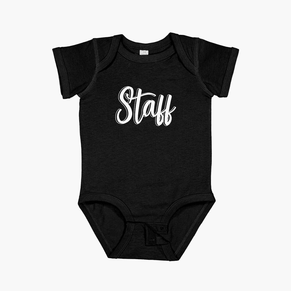 Luvly Staff - Crew - Office Employee Short Sleeve Baby One-Piece, New ...