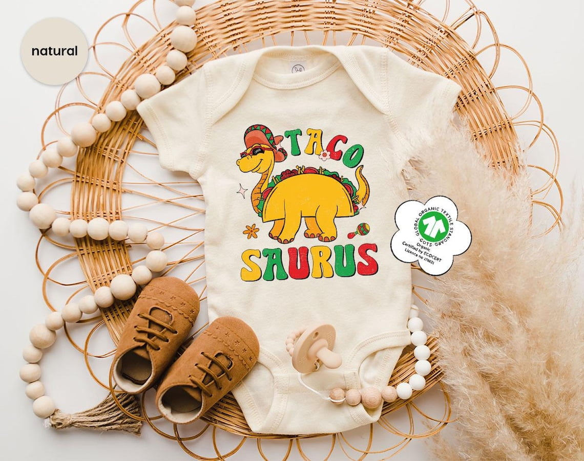 Luvly Tacosaurus Cinco De Mayo Toddler Shirt, Funny Dinosaur Taco Shirt ...