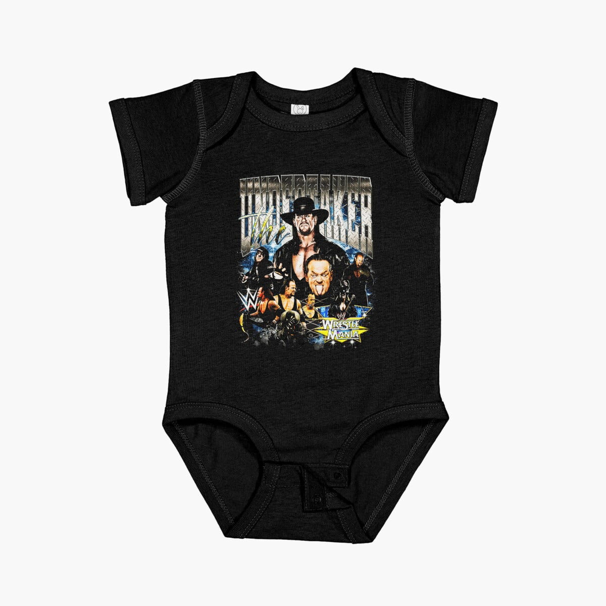 Luvly The Undertaker Retro Bootleg Short Sleeve Baby One-Piece, New ...