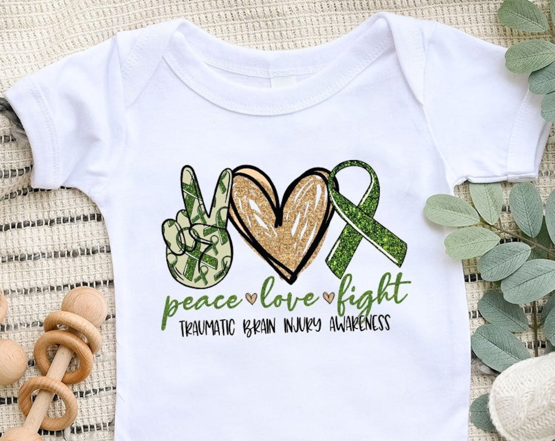 Luvly Traumatic Brain Injury Awareness, Surgery Toddler Shirt, Head ...