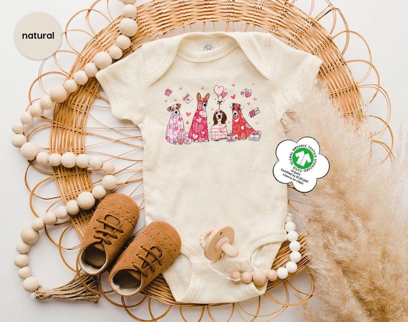 Luvly Valentine Ghost Dog Toddler Shirt, Valentine'S Day Kids Shirt ...