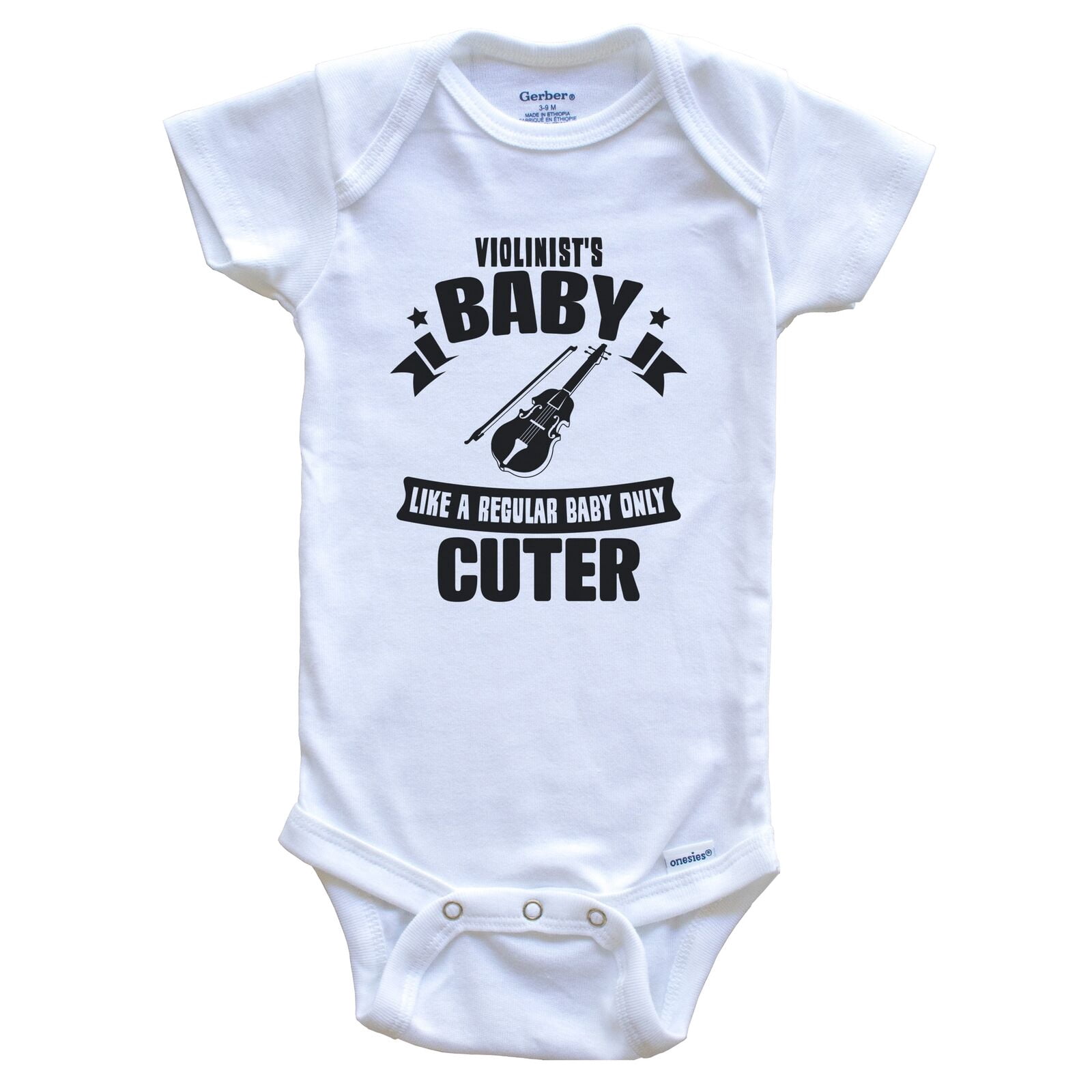 Luvly Violinist'S Baby Like A Regular Baby Only Cuter Funny Violin Baby ...