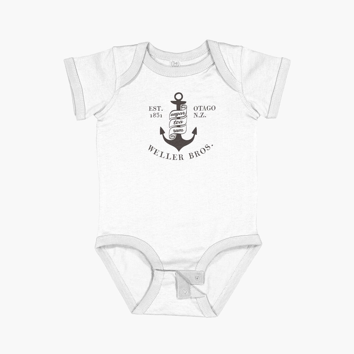 Luvly Weller Bros: Wellerman Sea Shanty Logo (Dark Text) Short Sleeve ...