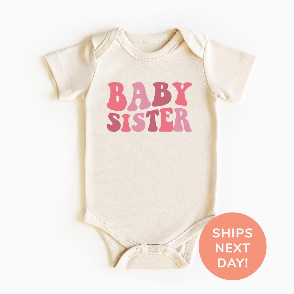 LuvlyBaby Sister Shirt And Onesie, Baby Announcement Bodysuit, Baby Shower Gifts, Family ...