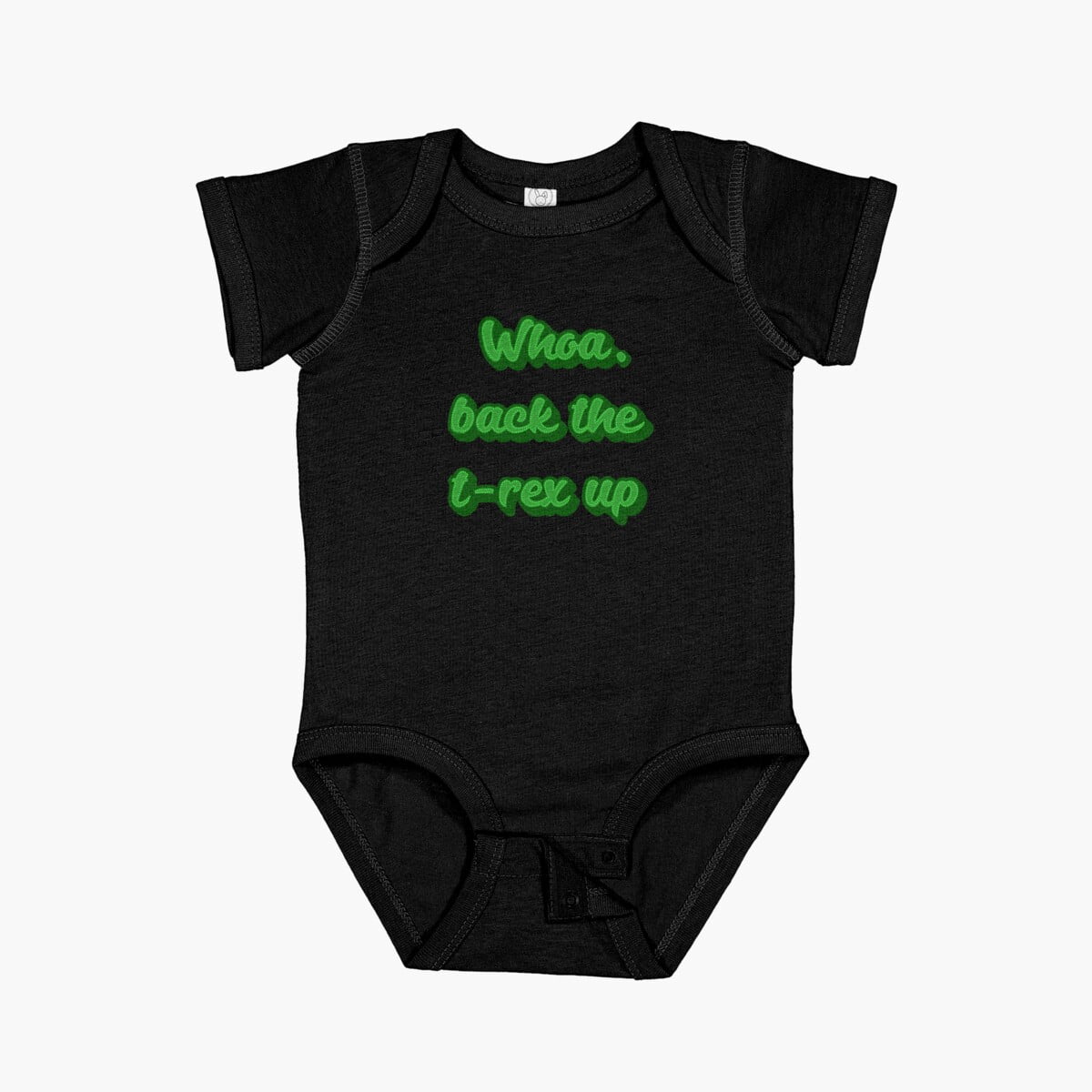 LuvlyBack The T-Rex Up Kotlc Quote Short Sleeve Baby One-Piece, New ...