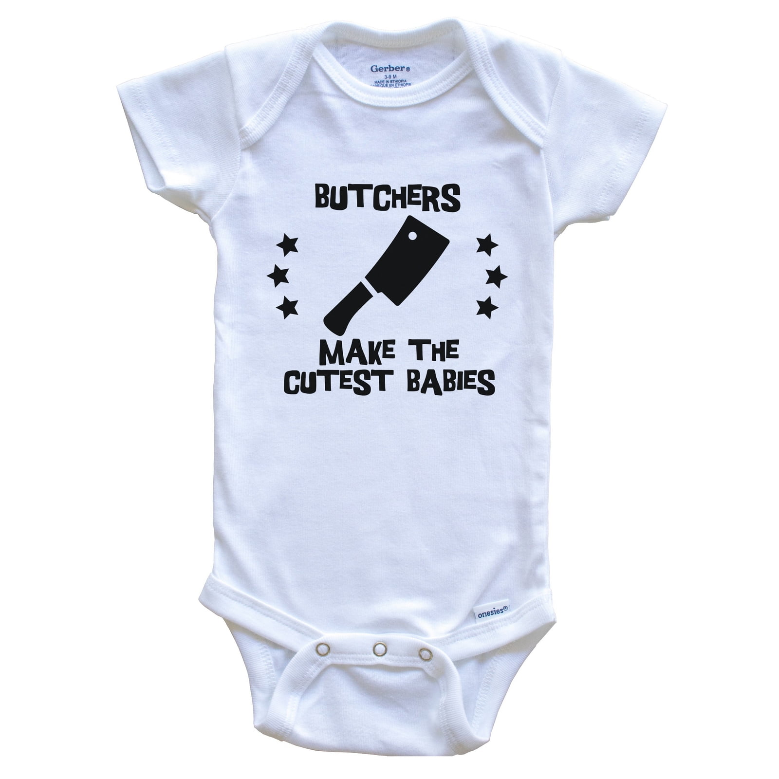 LuvlyButchers Make The Cutest Babies Funny Butcher Baby Bodysuit, New ...