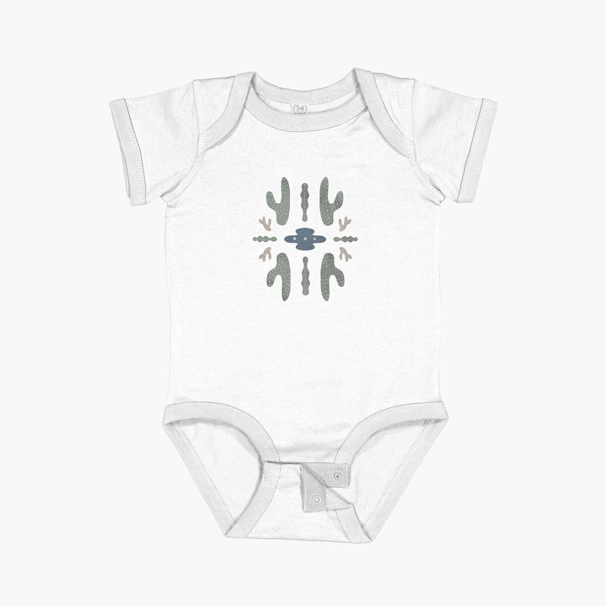 LuvlyCactus And Oasis Short Sleeve Baby One-Piece, New Born, Baby ...