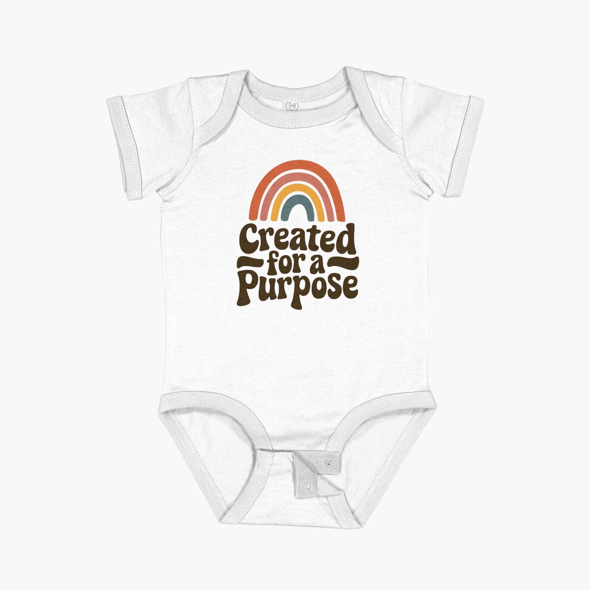 LuvlyCreated For A Purpose Boho Rainbow Christian Bible Verse Faith ...