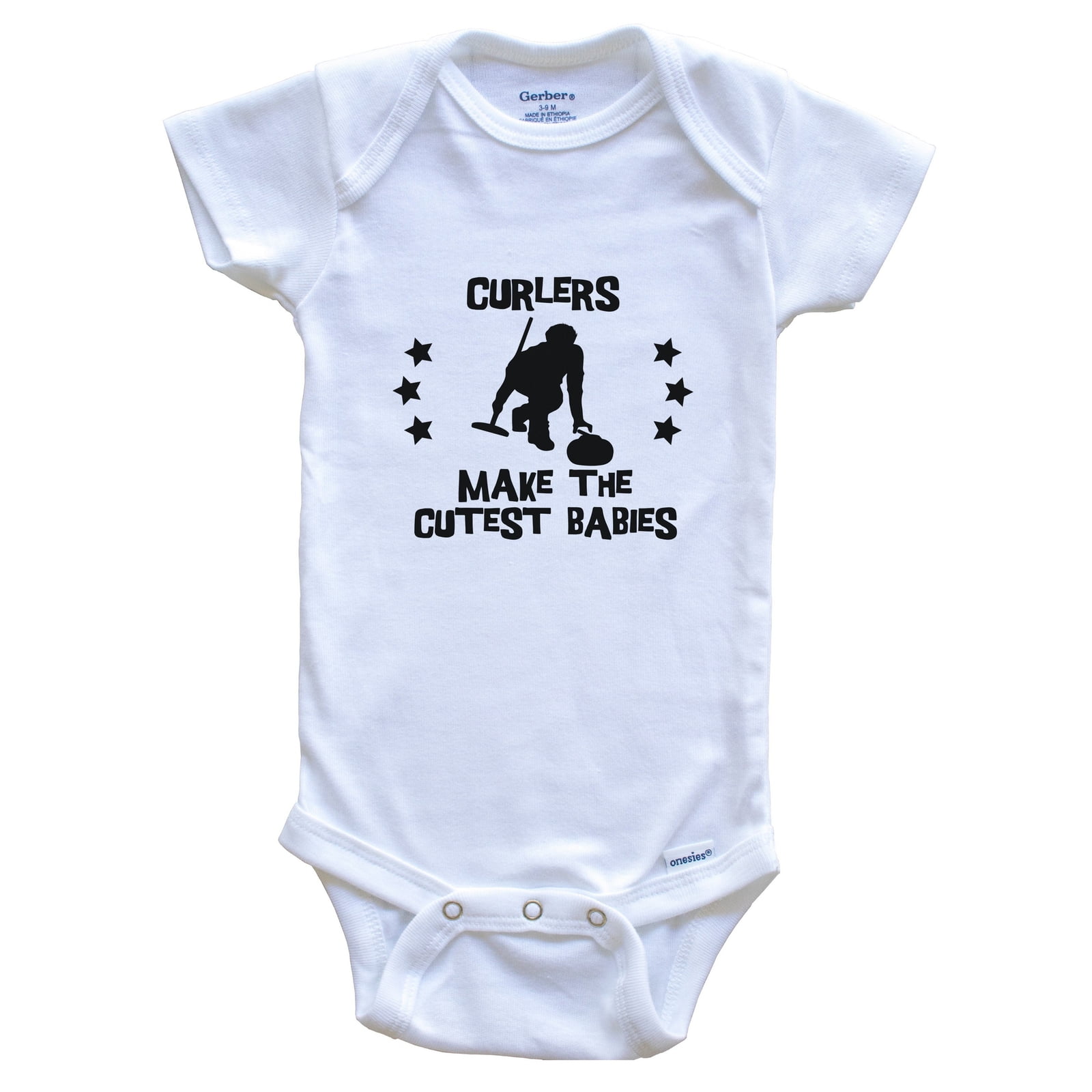 LuvlyCurlers Make The Cutest Babies Funny Curling Baby Bodysuit, New ...