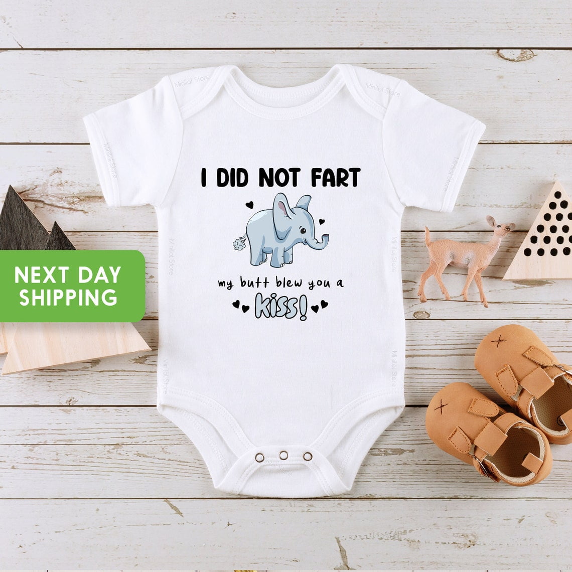 LuvlyCute Elephant, Animal, Baby Elephant, Elephant Baby Bodysuit, Girl ...