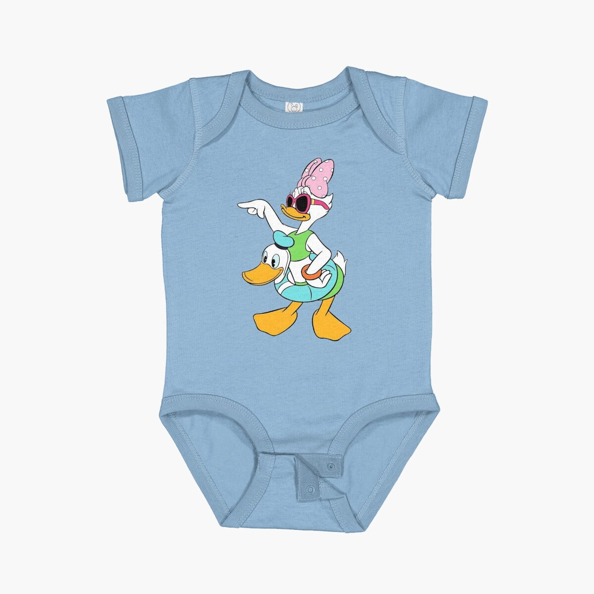 LuvlyDaisy Duck Summer Short Sleeve Baby One-Piece, New Born, Baby ...