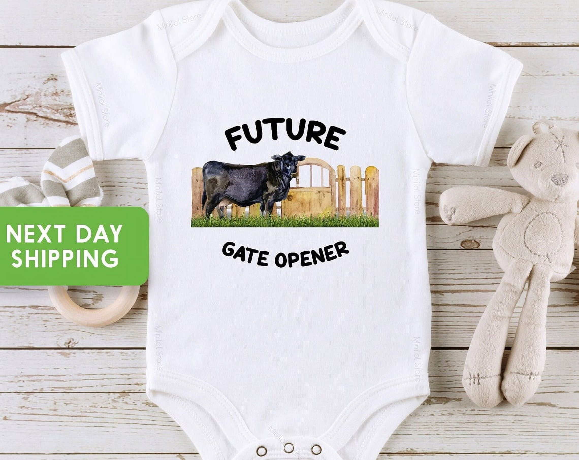 LuvlyFarm Baby Future Gate Opener, Reveal Cattle Farmer, Pregnancy ...