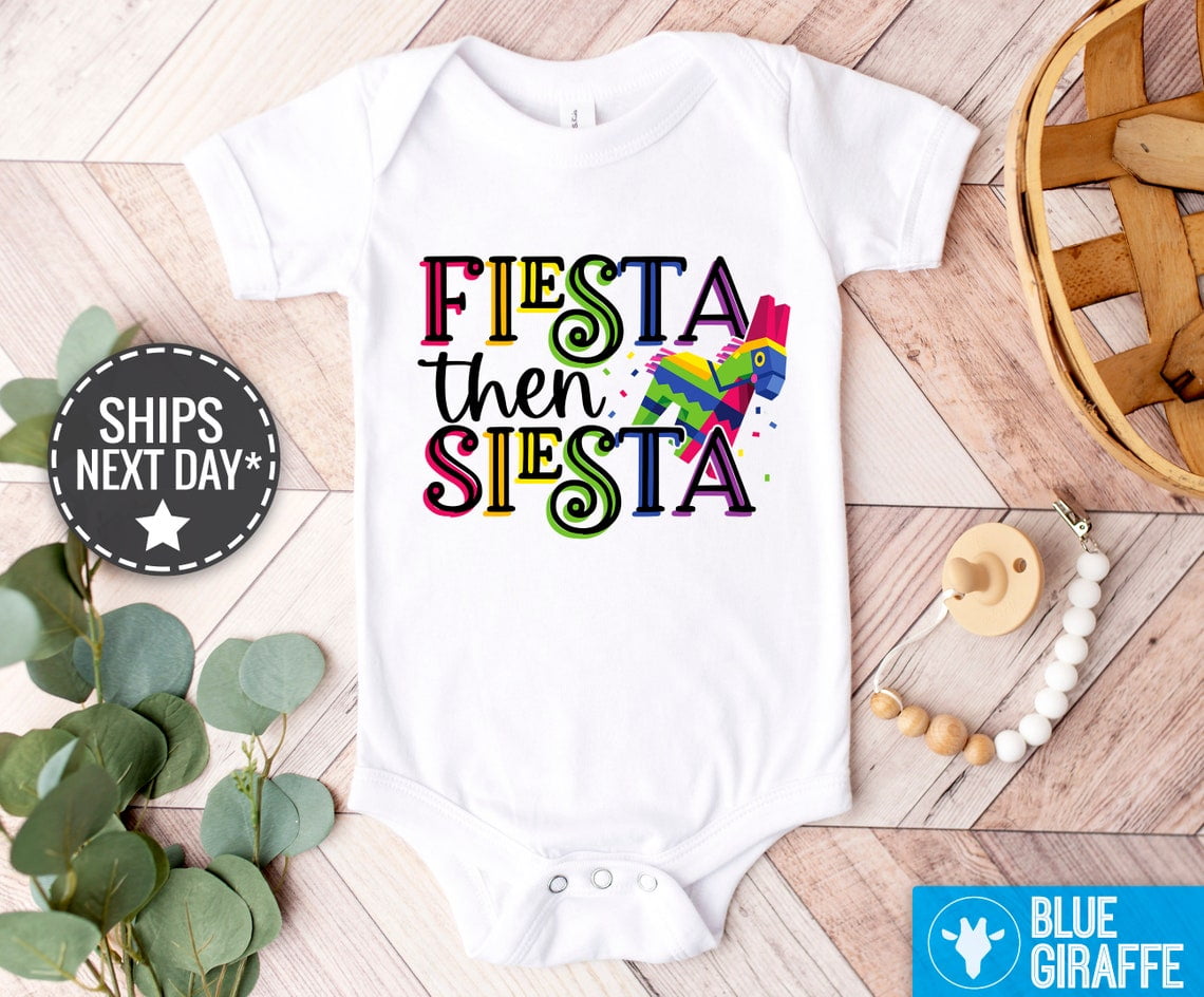 LuvlyFiesta Then Siesta Baby, Cute Mexican Fiesta Bodysuit,, New Born ...