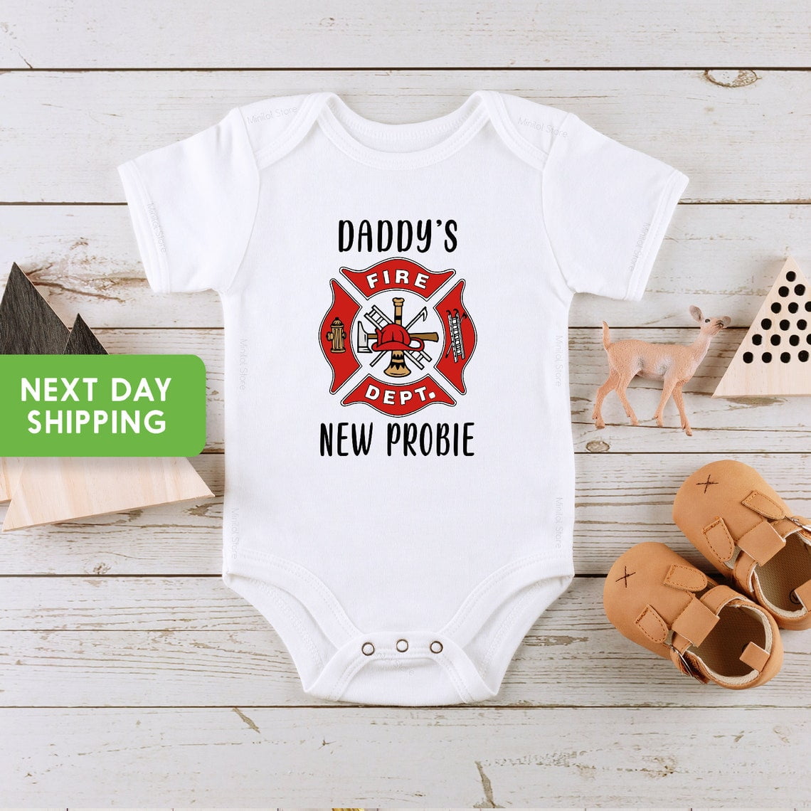 LuvlyFirefighter, Fire Fighter Baby, Firefighter Baby Gift, Fire ...