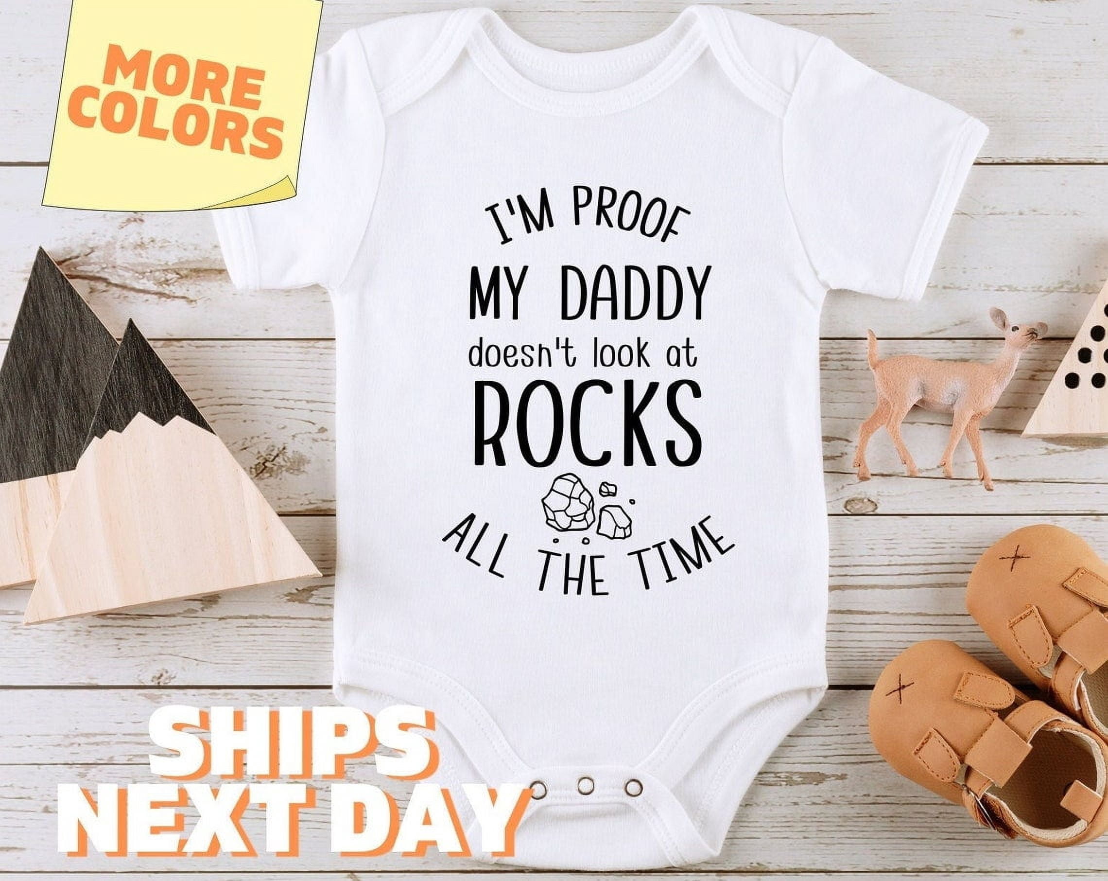 LuvlyFunny Geology Baby Onesies® Brand Geology Baby Bodysuit Geologist ...