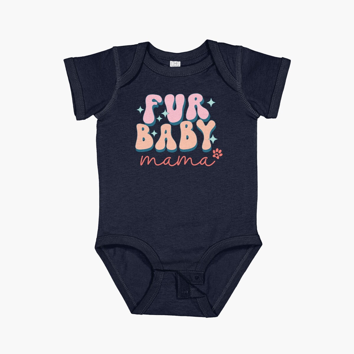 LuvlyFur Baby Mama (Mother'S Day) Short Sleeve Baby One-Piece, New Born ...