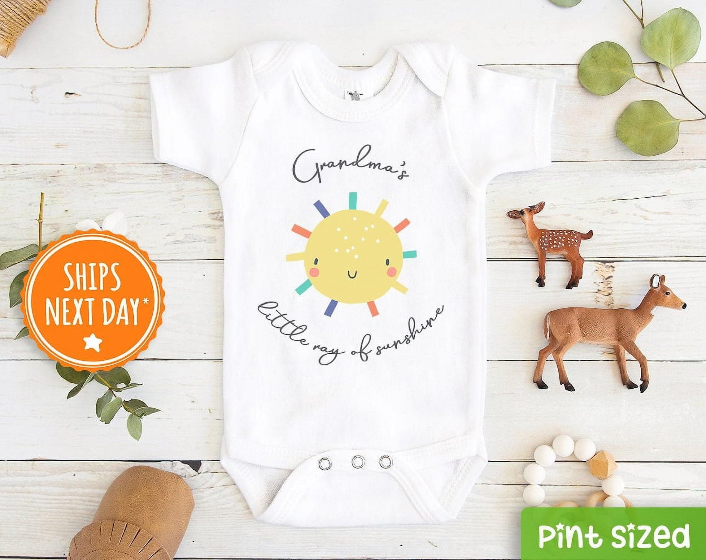 LuvlyGrandma Baby - Cute Grandma'S Little Ray Of Sunshine - Cute ...