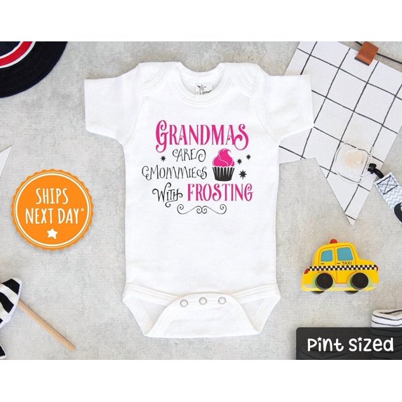 LuvlyGrandmas Are Mommies With Frosting Baby - Cute Grandma Baby , New ...