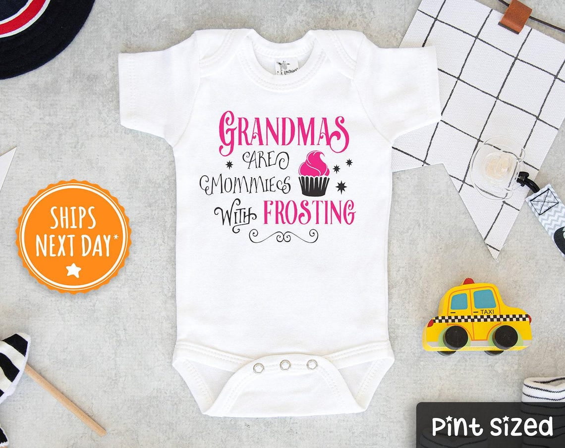 LuvlyGrandmas Are Mommies With Frosting Baby - Cute Grandma Baby , New ...